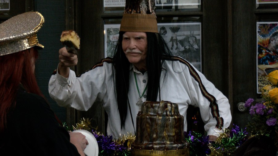 Chief Slac celebrates 40 years of parading