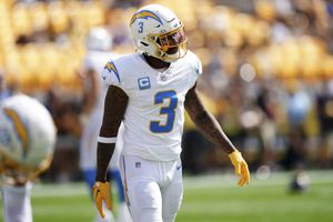 Chargers S Derwin James suspended for hit on Steelers TE Pat Freiermuth - Yahoo Sports