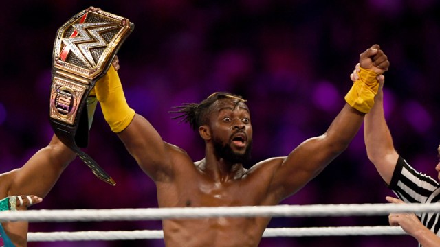 Report: Kofi Kingston Losing WWE Title To Brock Lesnar Was Decided ...