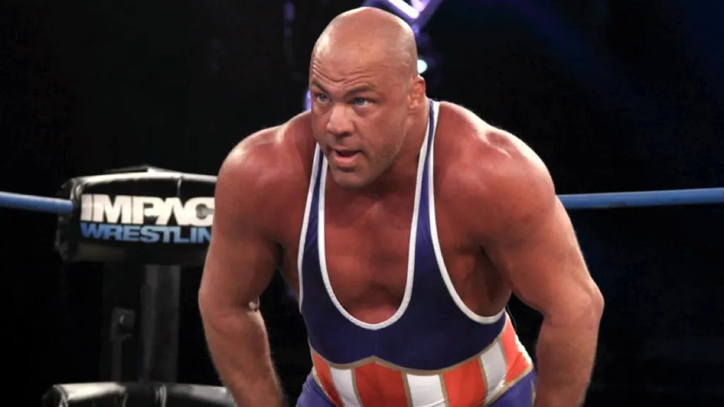 Kurt Angle Shares Rare Photo From His WWE Rookie Year