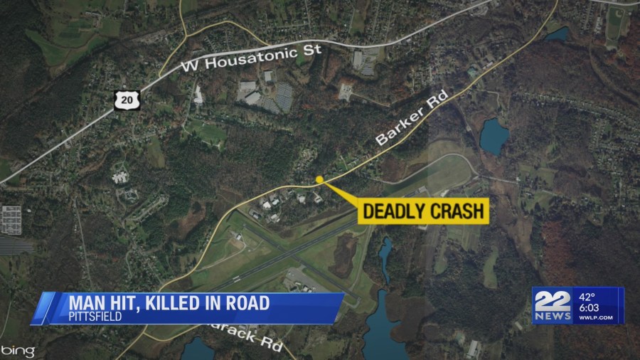 Pedestrian dead after crash on Barker Road in Pittsfield