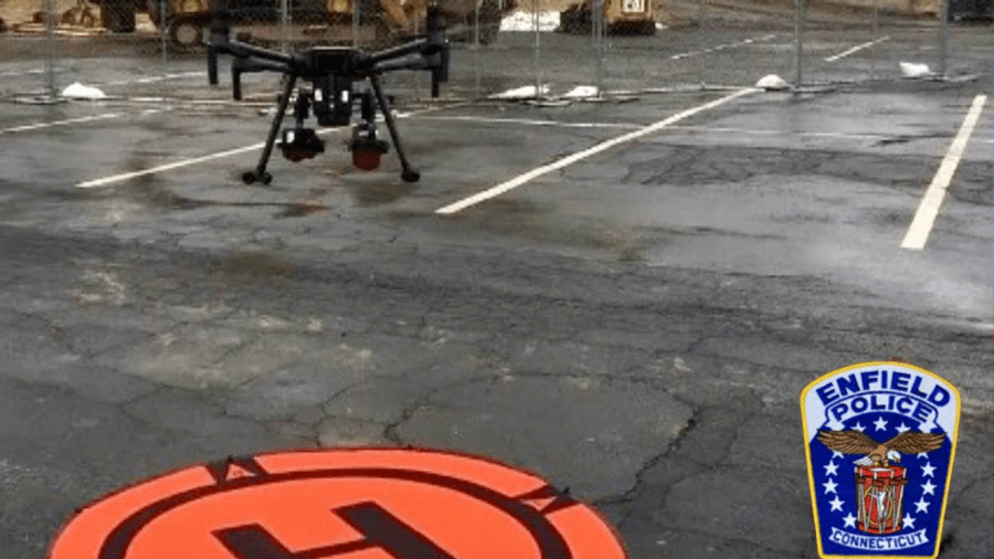 TSA and Enfield police to fly drones for training purposes