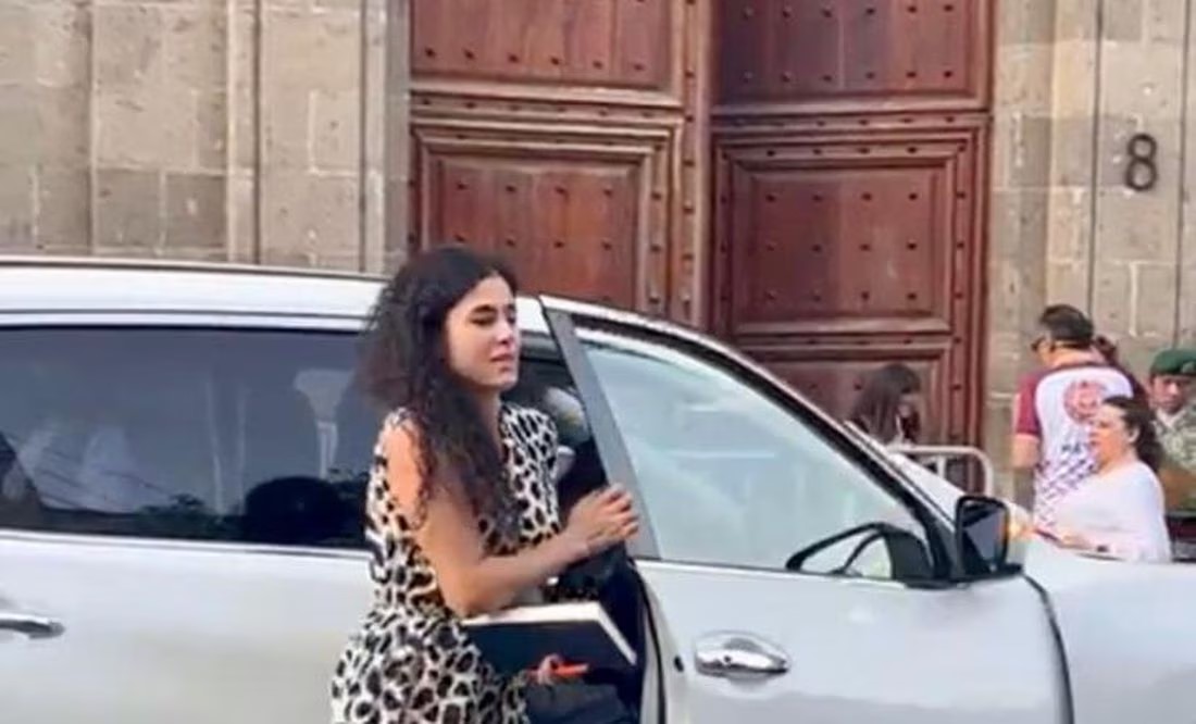 Luisa María Alcalde llega a Palacio Nacional - Yahoo Noticias