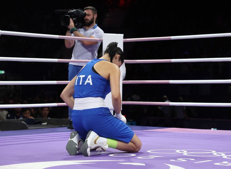 Primera Ministra italiana dice a boxeadora Carini que no se rinda tras ...