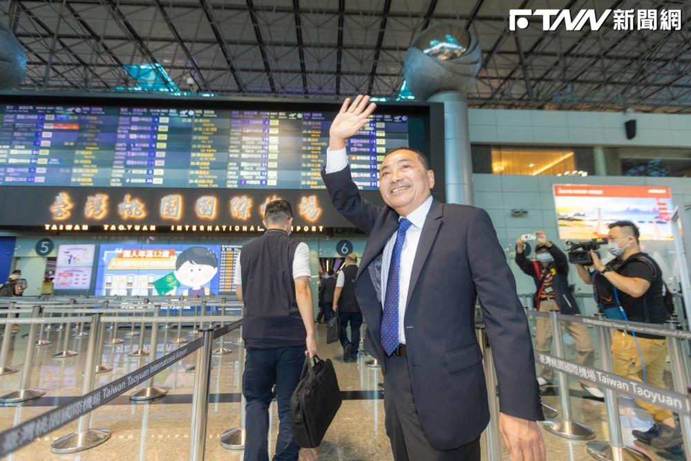 侯友宜主張提升國防自衛能力 AIT孫曉雅祝美國行一切順利