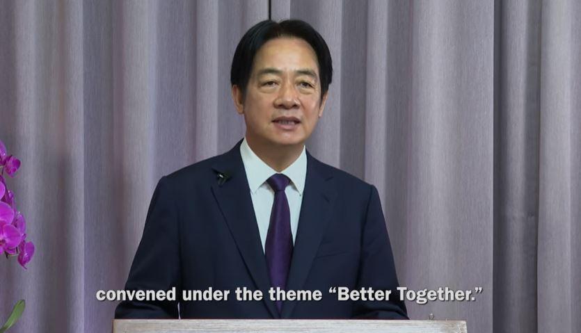 賴清德紐約錄影演說：2030年國防預算將達GDP5%