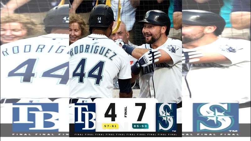 MLB／本季4度連3場開轟！洛利炸第45轟 水手7連勝、季中交易後僅吞1敗