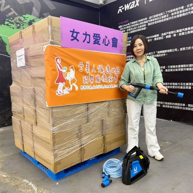 于美人不忍出手了！連夜調度「112台高壓清洗機」 快速直送花蓮助清淤