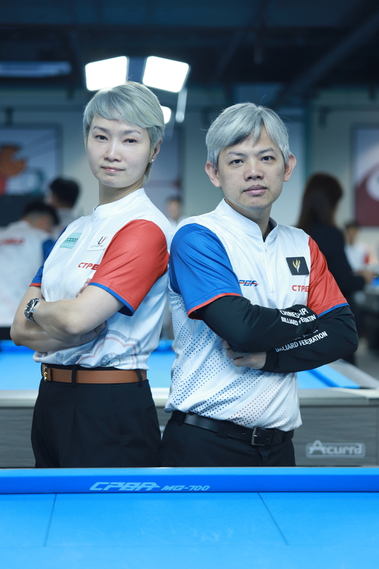 參戰CTPBA 郭柏成、蘇憶雲白髮造型吸睛 (圖)