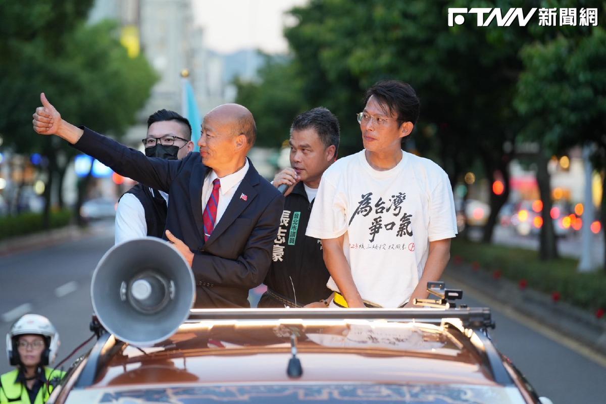 自比茶葉蛋喻黃國昌是滷蛋！拚823全曬黑 韓國瑜喊話投票一起迎接大勝利
